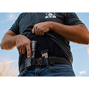 CYA Supply Co. Base IWB Concealed Carry Holster Veteran Owned Made in USA - Fits Smith & Wesson M&P 380 Shield EZ