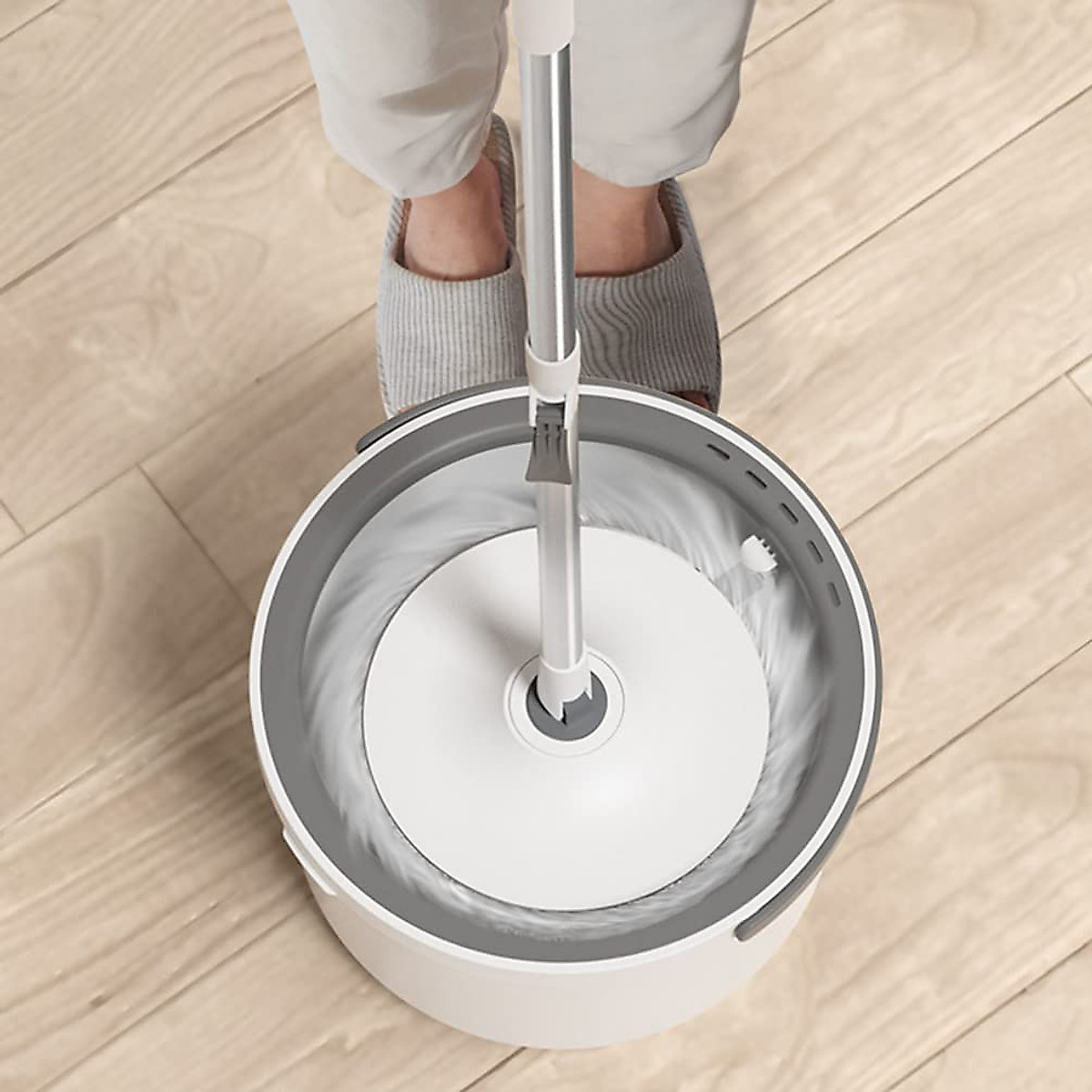 Zerodeko 3pcs Mop Cloth Spins Mop Cleaning Mop Heads Spray Mop Reusable Mop Head Cloth Pads Mop Head Refills Reusable Mop Pads Microfiber Mop Heads to Rotate Cotton Mop Head Replace