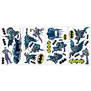 RoomMates RMK1148SCS Batman Gotham Guardian Peel and Stick Wall Decals