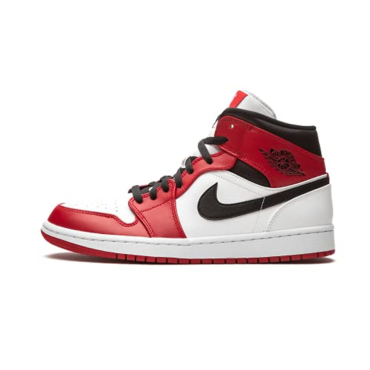 Jordan Mens Air Jordan 1 Mid 554724 173 Chicago 2020 - Size 8.5 Red/Black/White