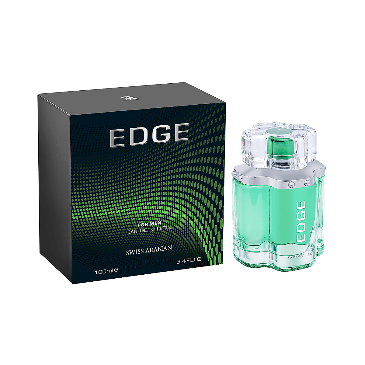 Swiss Arabian EDGE - Luxury Products From Dubai - Long Lasting, Addictive Personal EDP Spray Fragrance - Seductive Signature Aroma - 3.4 oz