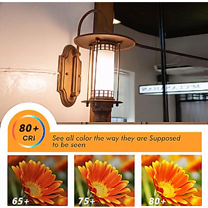 YIZCO T10 T30 Tubular LED Bulb Dimmable E26 Base Edison LED Light Bulbs 40 watt Equal 4W Chandelier Light Bulb Warm White 2 Pack