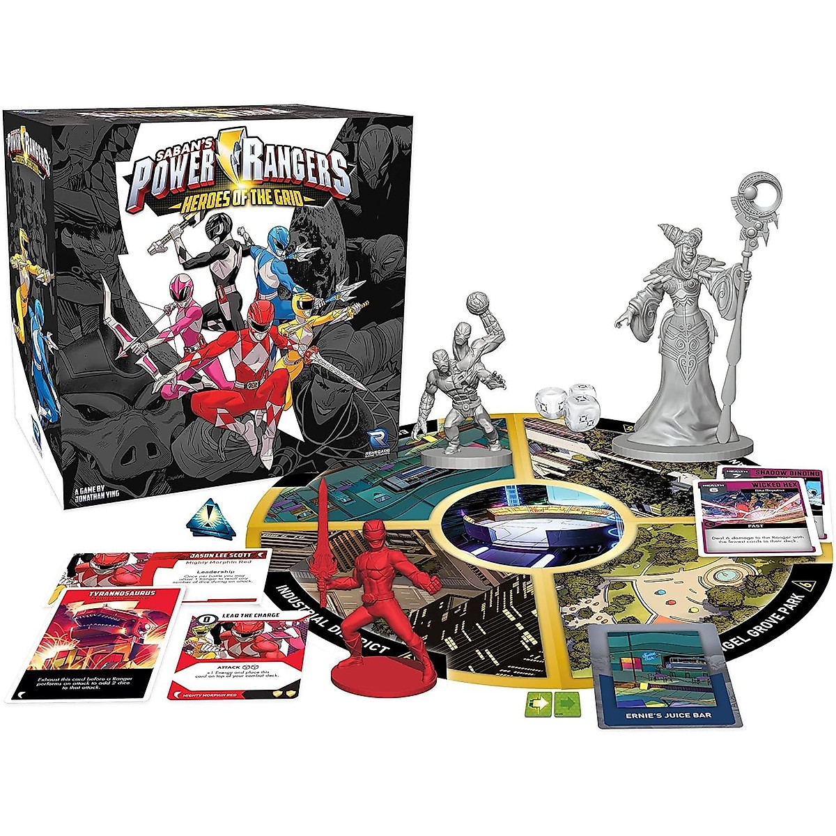 Renegade Game Studios Power Rangers: Heroes of The Grid for 14 years