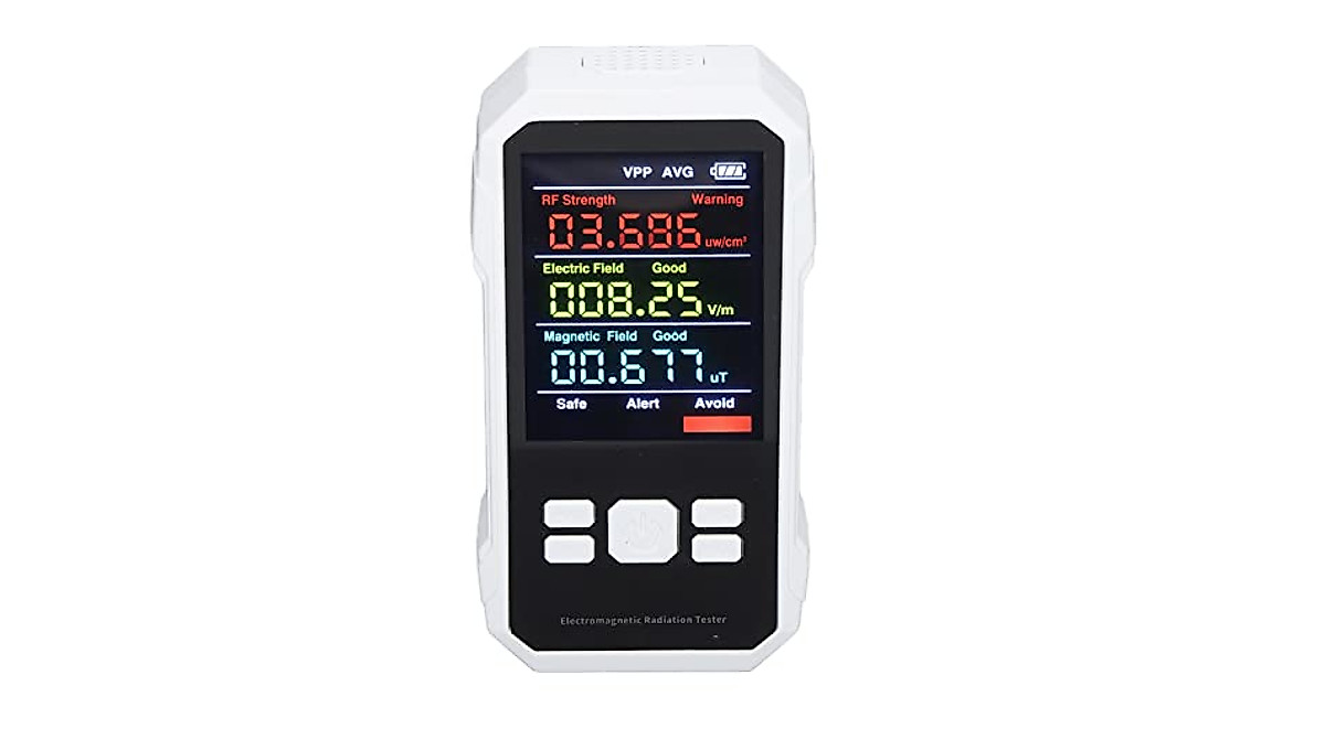 Handheld Radiation Detector - Accurate RF Monitor