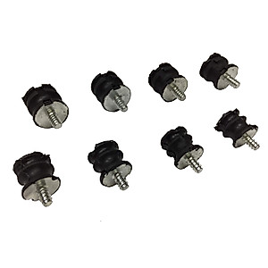 ENGINERUN 501699401 (8 PCS) AV Mount Isolator Buffer Compatible with Husqvarna Chainsaw 61 66 266 268 272 xp 272xp Jonered 625 630 Parts Fits for OEM 4 pcs Small 501699401 & 4 pcs Large 501628701
