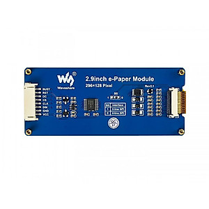 Coolwell Waveshare 2.9inch E-Paper Module Raspberry Pi E Paper Display 296x128 SPI Interface for Raspberry Pi 4B+ 4B 3B+ 3B 2B+ Zero W WH Jetson Nano Ardui