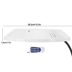 Wosune Landscape Lights, Pool Light Practical for Underwater Lighting for Garden Engineering Design for Public Fountain Squares for Courtyard Swimming Pools(SL-8002)