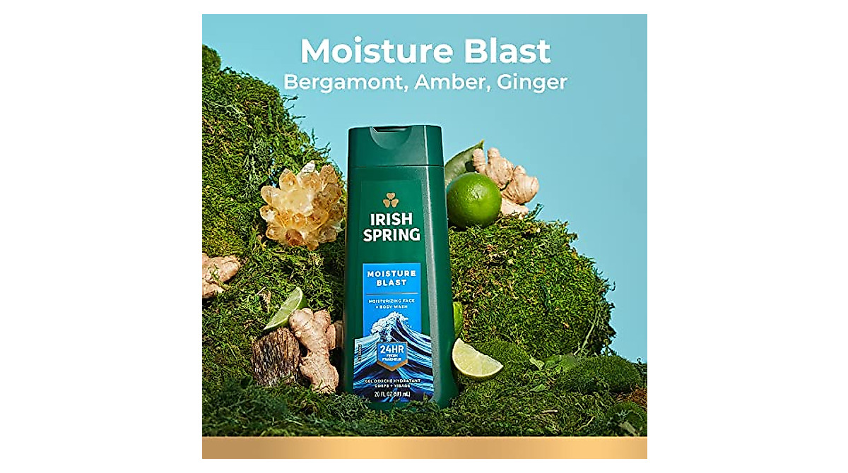 Irish Spring Moisture Blast Body Wash - Fresh All Day