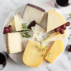 Spanish Cheese Assortment 2 Pound Hand Cut Imported from Spain + Free Sobrasada (Spreadable Chorizo)