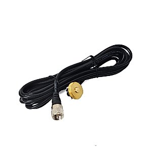 HYS TCJ-N1 3/8" to 3/4" Hole Mount with 13'/About 4m RG-58 Coax Cable NMO to PL259 for All NMO VHF/UHF/CB Radio Antenna