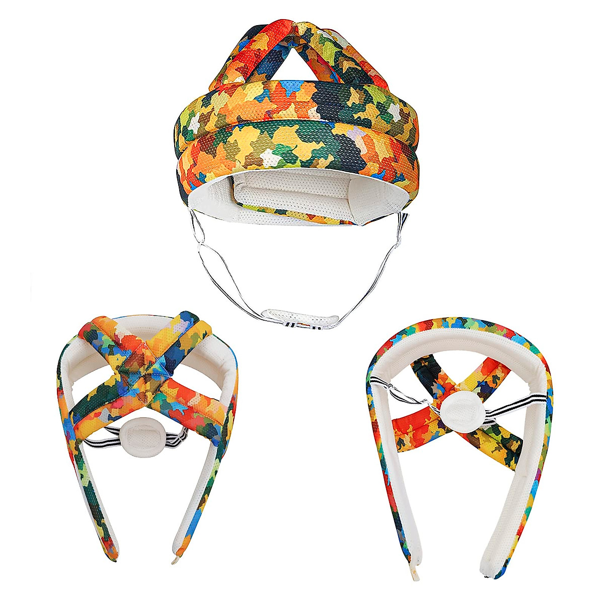 Baby Safety Support Helmet Toddler Adjustable Head Protector Hat Infant Breathable Bumper Headguard Cap for 6 Month to 8 Year