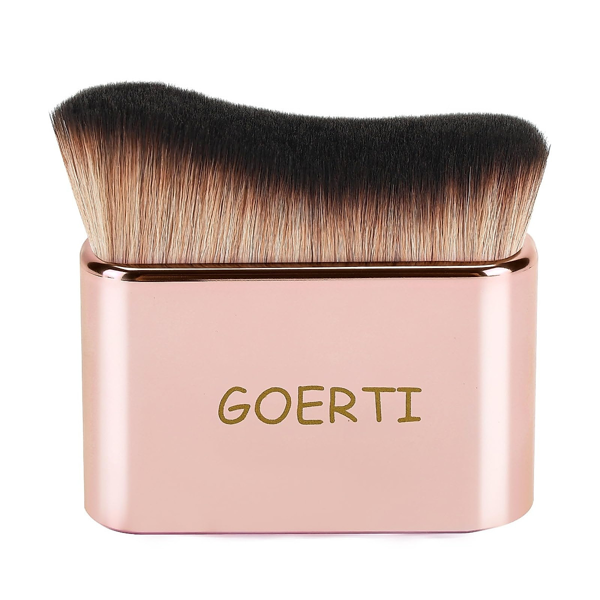 GOERTI Self Tanner Brush, Kabuki Brush for Body, Professional Body Makeup Brush for Flawless Leg Makeup, Bronzer Shimmer Glow Blend Brush, High Density Foundation Brush Makeup Brush for Cream