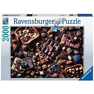 Ravensburger Chocolate Paradise 2000 Piece Jigsaw Puzzle for Adults - 16715 - Every Piece is Unique, Softclick Technology Means Pieces Fit Together Perfectly