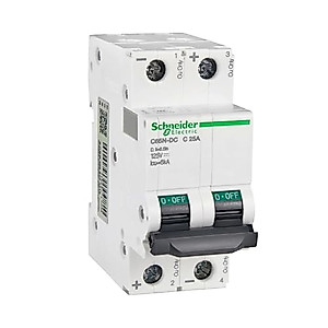 2pcs Multi 9 IC65N-DC MCB 2P DC Miniature Circuit Breaker C 1A 2A 3A 4A 6A 8A 10A 16A 20A 25A 32A 40A 50A 63A 80A (Size : 2, Color : 63A)