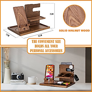 Taidesor Custom Dad Jokes Rad Jokes Clinton mens gift box desk organizer tray, Personalized best boyfriend gifts desk organizers for kids, Engraved spiritual gifts for men