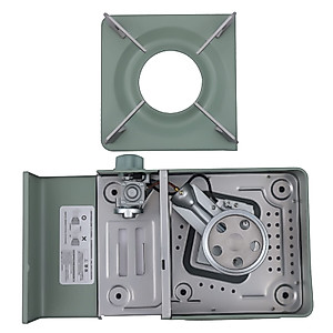 Mini Camping Stove Burner, Portable Butane Stove for Camping, Picnic, Outdoor Single Burner Camp Stove with Carrying Case for Outdoor Backpacking Hiking Picnic