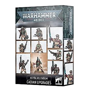 Games Workshop Warhammer 40K: Astra Militarum - Cadian Upgrades