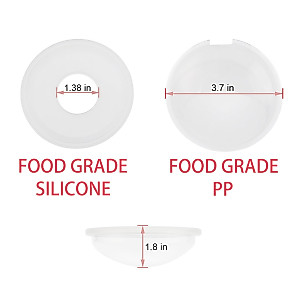 YIYEE Breast Shells Milk Saver for Breastfeeding, 2 Pack BPA Free Breast Shield Nursing Cups Protect Sore Nipples Breast Milk Collection Shells