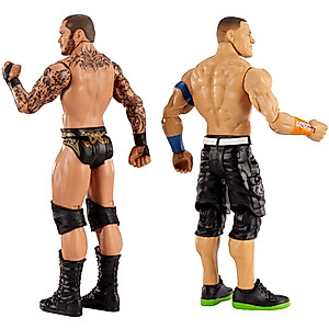 ​WWE John Cena vs Randy Orton Championship Showdown 2 Pack 6 in Action Figures Friday Night Smackdown Battle Pack for Ages 6 Years Old and Up​