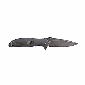 LA Police Gear TBFK S35VN Folding Pocket Knife, Best Knife for Gifts, Folding Pocket Clip Knife - Black