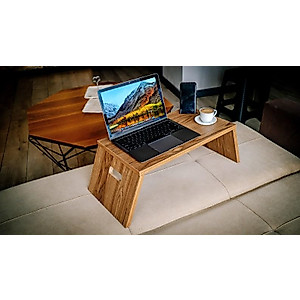 Laptop Stand, Foldable Bed Tray, Wooden Gift, Portable Foldable Tour Table, Breakfast Serving Tray, Multifunctional Coffee Table,Home GiftSCR
