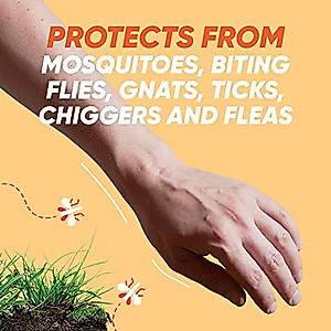OFF! Family Care Insect & Mosquito Repellent Spritz, Bug Spray Containing 7% DEET, Unscented Repellent with Aloe Vera Protects Against Mosquitoes, 9 Oz