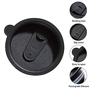 Topadorn Coffee Ceramic Mug Porcelain Latte Tea Cup With Lid 17oz. Floral Symphony, Green Bird