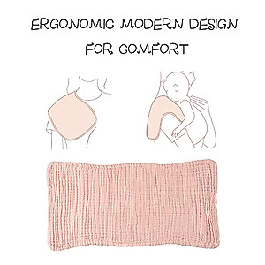 Konssy Muslin Baby Burp Cloths Sets for Unisex- 6 Pack Large 100% Cotton Burping Clothes for Newborn，Baby Girls and Boys