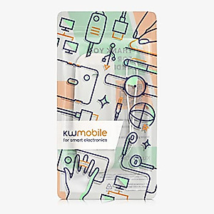 kwmobile Case Compatible with Roku Ultra Remote 2022 Case - Soft Silicone Cover for Remote Control - White