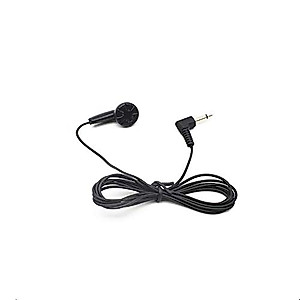 Saidbuds 100 Pack Bulk Mono Earbud Single Side Earphone Disposable Headphone for Tour Guide System,Museum,Hospital,School and Airlines