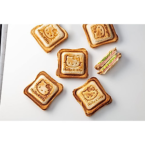 Skater Hello Kitty Sandwich Maker Cute Baking, Direct Fire, Aluminum