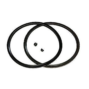 Presto 09985 Pressure Cooker Sealing Ring, Black, 2 Pack