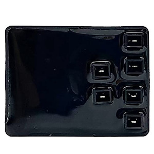 Grillkid SG06 Spark Generator Replacement for Select Gas Grill Models by Brinkmann, Charbroil, Nexgrill and Others, 6 Male Spade Connector Outlets