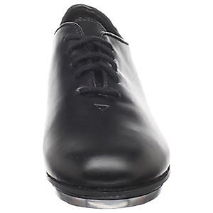 Dance Class Women's PTM101 Full Sole Jazz Tap Oxford,Black,5 M US