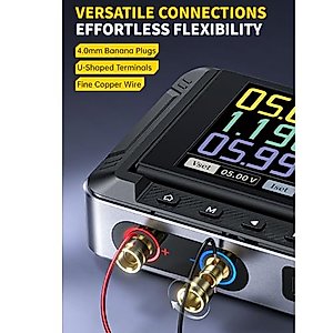 CNC Adjustable Digital Display Portable Switching Power Supply Regulator 30V 5A Output for Maintenance Workbench (US Plug)