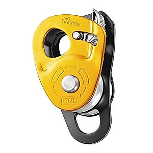 PETZL P54 JAG Traxion High-Efficiency Double Progress Capture Pulley