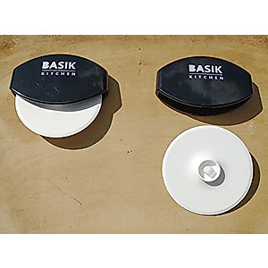 Basik Kitchen Safety Slicer - Snap-Apart Pizza Cutter/Kitchen Slicer - Dishwasher Safe
