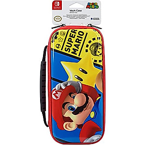Nintendo Switch Premium Vault Case (Mario Edition) by HORI - Officially Licensed by Nintendo