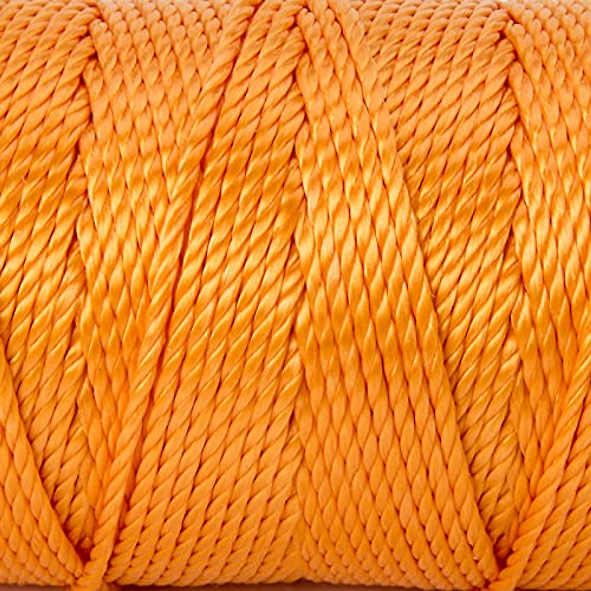 HONGDA Mason Line, 215 Feet #18 Twisted Polypropylene Mason Line String Perfect for Masonry Jobs and for The Layout of General Construction, Gardening, DIY Project, Orange