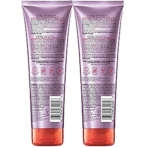 L’Oréal Paris Hair Care EverPure Sulfate Free Frizz Defy Shampoo, with Marula Oil, 2 Count (8.5 Fl; Oz each) (Packaging May Vary)