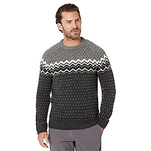 Fjällräven Övik Knit Sweater Dark Grey/Grey LG