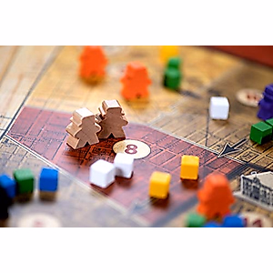 Tammany Hall Board Game - Immersive Political Strategy Game Set in Historic New York City, Family Game for Kids and Adults, Ages 12+, 3-5 Players, 60-90 Minute Playtime, Made by Pandasaurus Games