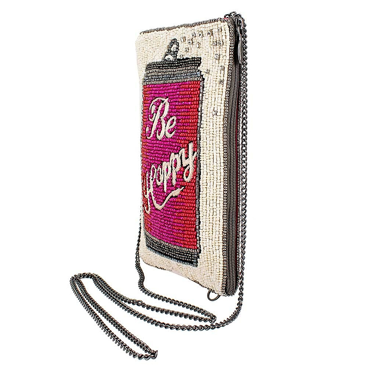 Mary Frances womens Be Happy Phone Bag Crossbody, Multi, One Size US