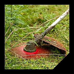 Oregon 295504-0 Universal Mulching Brushcutter 2 Tooth for Stihl, Husqvarna, Mitox, Echo, Kawasaki and Other Machines, Red