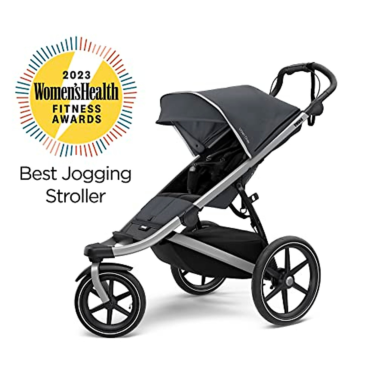 Thule Urban Glide 2 Jogging Stroller - Single Baby Stroller Perfect for Daily Strolling and Jogging - Features 5-Point Harness, Lightweight and Compact , Durable and Versatile Design for all Terrains