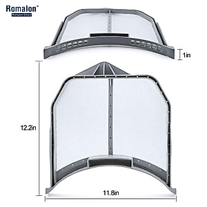 W10516085 Dryer Lint Filter by Romalon Replacement for Whirl-pool Dryer Lint Trap Filter Screen Replaces W10211906 W10370972 WPW10516085 3188345 AP6022545 PS11755878 EAP11755878 1Pack