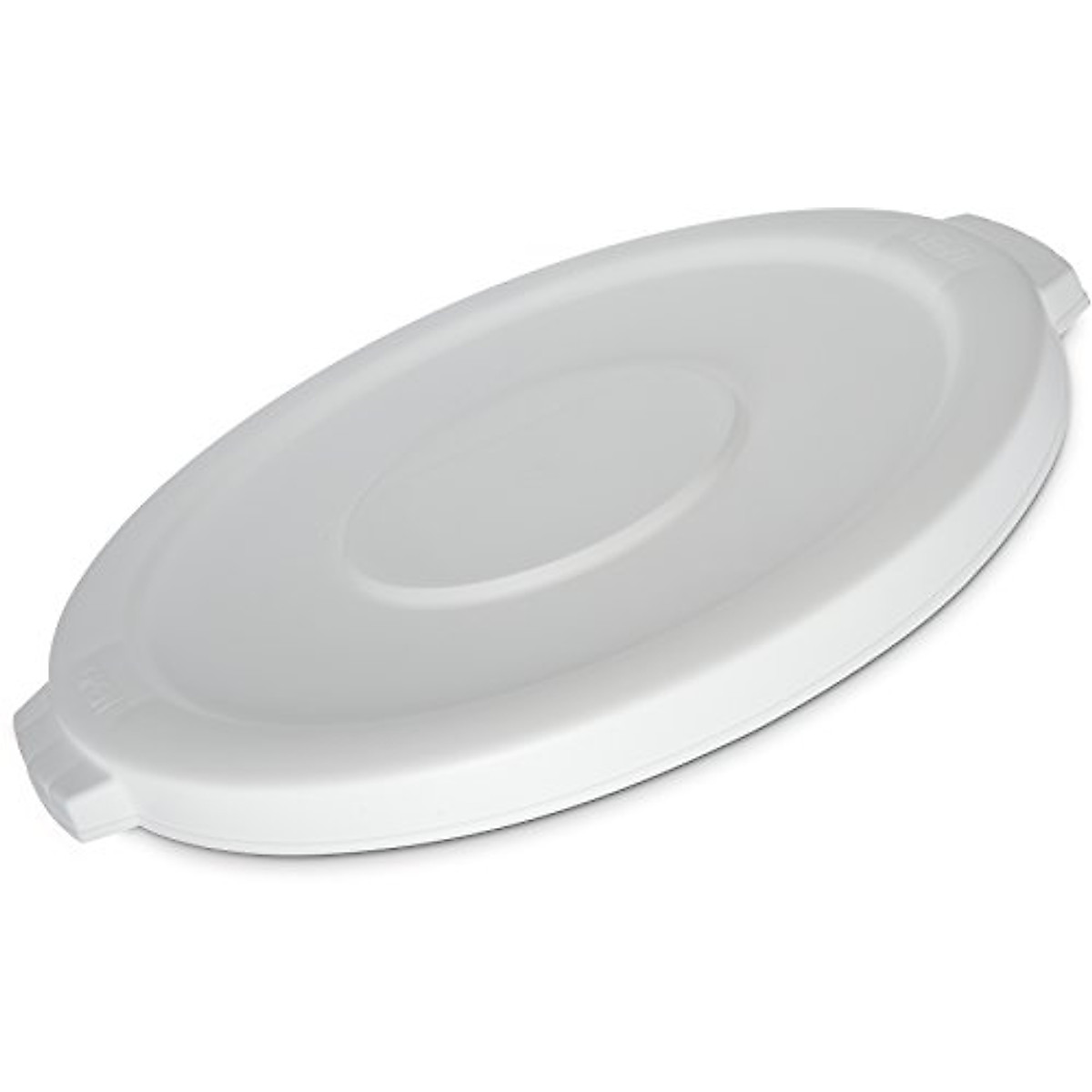 Carlisle FoodService Products 34101102 Bronco Round Waste Bin Food Container Lid, 10 Gallon, White