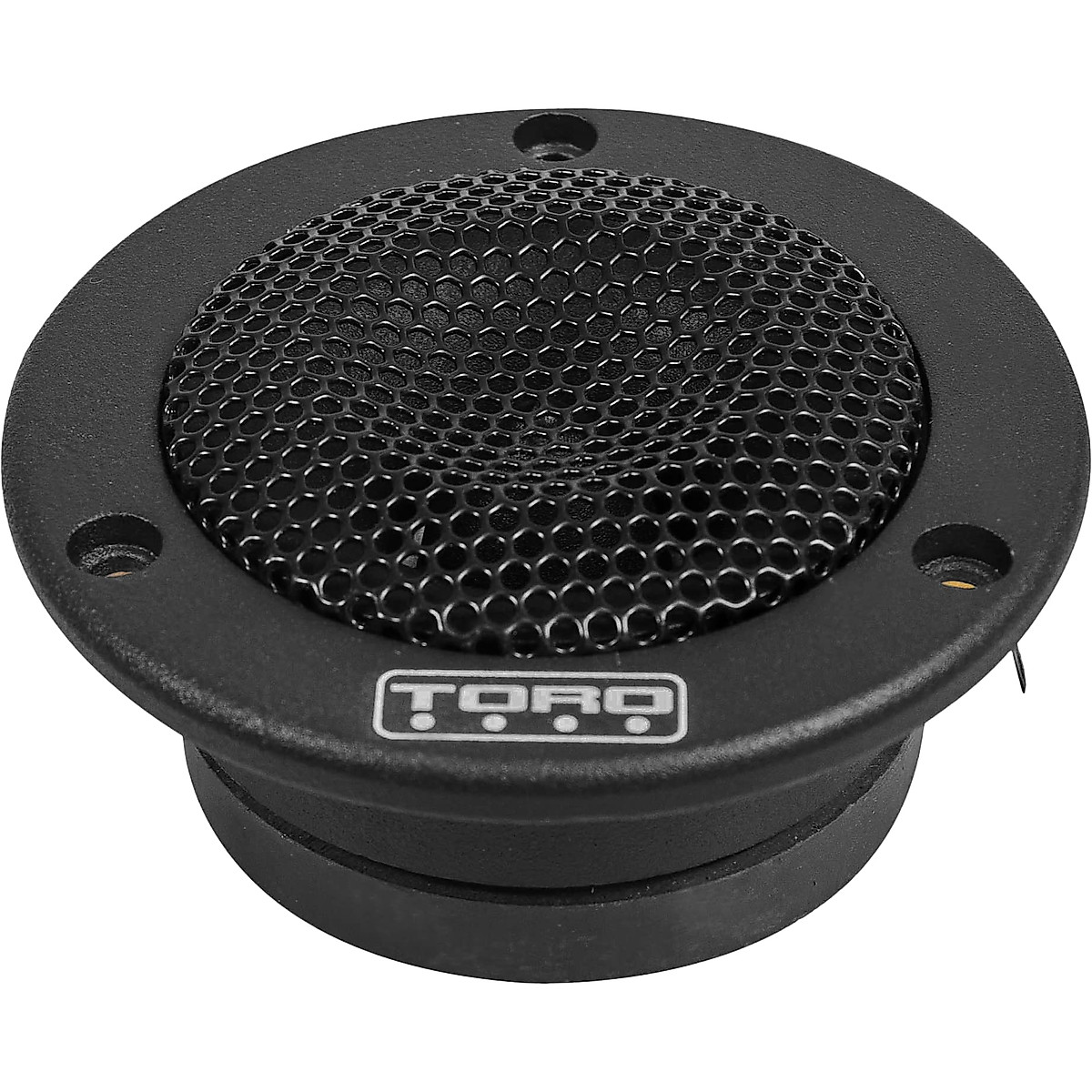 TORO TECH – PM6K, 6.5 Inch 2-Way Component Kit Pro Audio Shallow Mount Speakers - 340 Watts RMS Power / 140 Watts Music Program, 25mm Aluminum Tweeters, 4 Ohm, 1.5" Voice Coil (Pair)