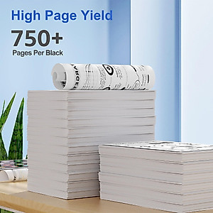 Toner Kingdom Remanufactured Ink Cartridge Replacement for HP 63XL Black Ink Cartridge for HP Officejet 3830 4650 5255 3832 Envy 4520 4512 4516 Deskjet 1112 3630 3634 3639 2132 Ink Printer (2 Black)