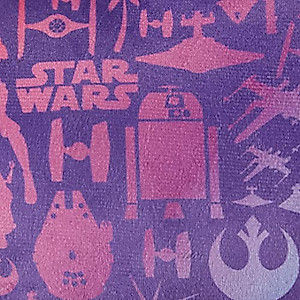 Jay Franco Star Wars Forces of Destiny Decorative Pillow, 1 Count (Pack of 1), Purple